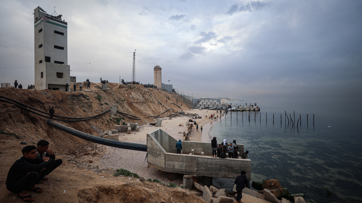 Expectations of the imminent operation of a port in Gaza, and an expert ...